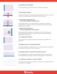 High Security Business Checks Formatted For QuickBooks